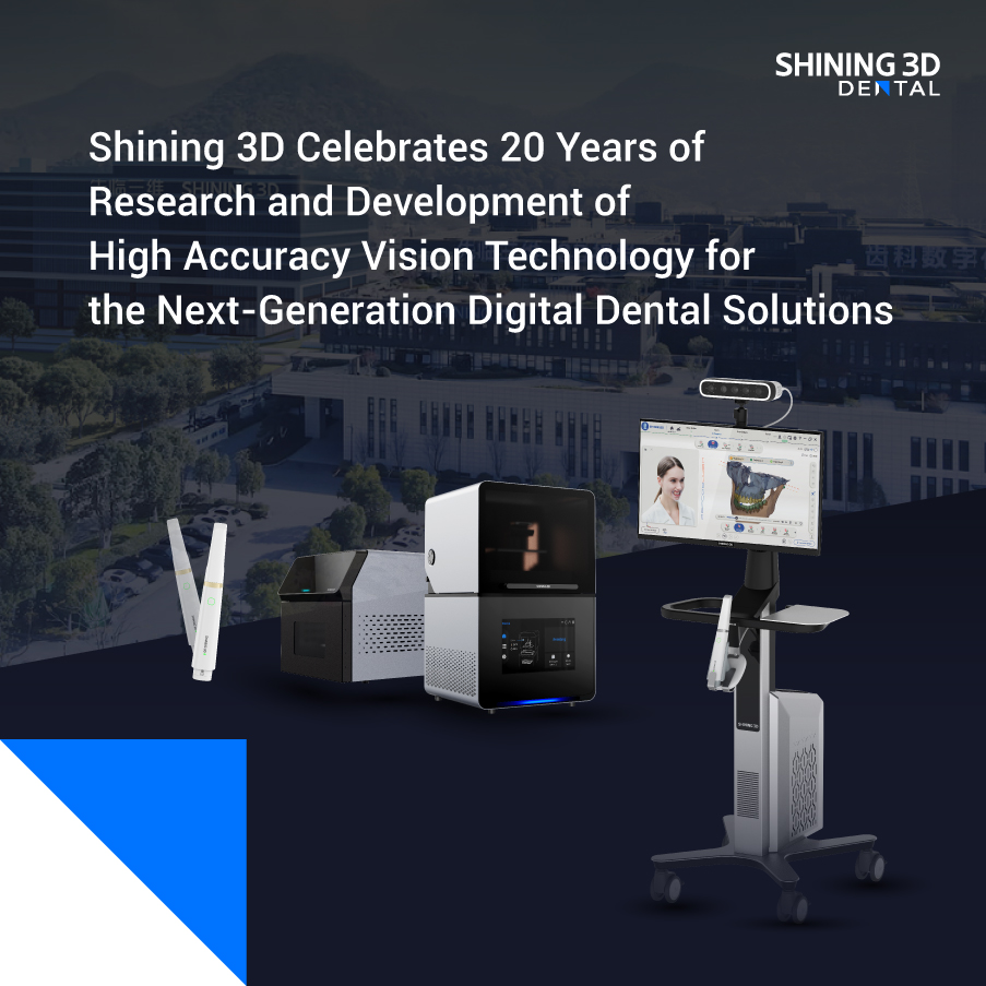 Shining 3D Celebrates 20 Years of Research and Development of High ...